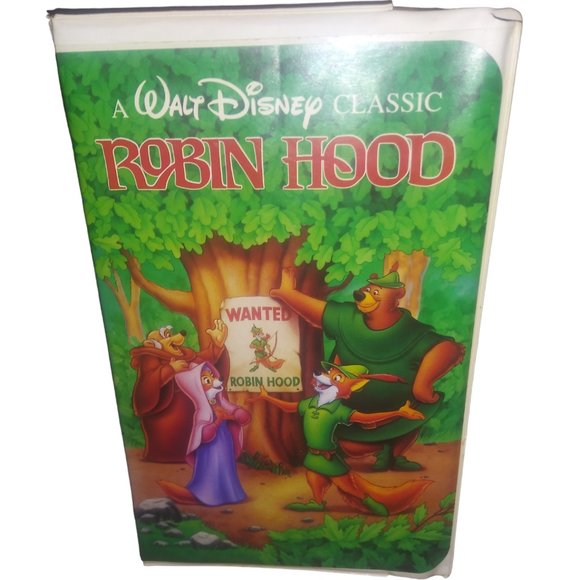 Media | A Walt Disney Classic Robin Hood Vhs Black Diamond Classics ...